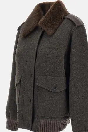 PAROSH Giubbotto Bomber Pilot In Lana