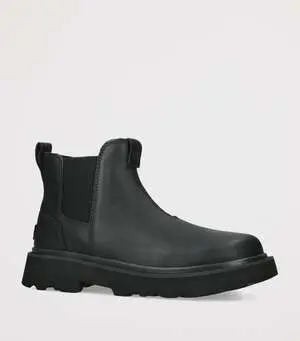 UGG Leather Lug Chelsea Boots