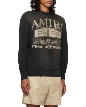 Amiri Graphic Printed Crewneck Sweatshirt