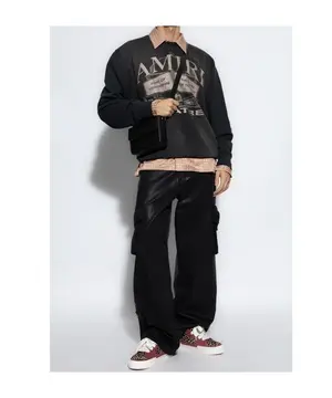 Amiri Graphic Printed Crewneck Sweatshirt