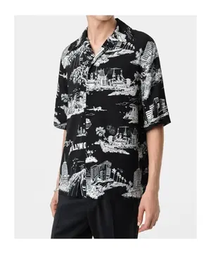 Amiri La Landmark Short-sleeved Shirt