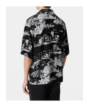Amiri La Landmark Short-sleeved Shirt