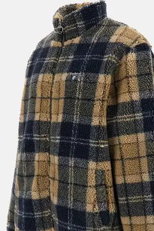 Barbour Pile In Tartan Con Zip
