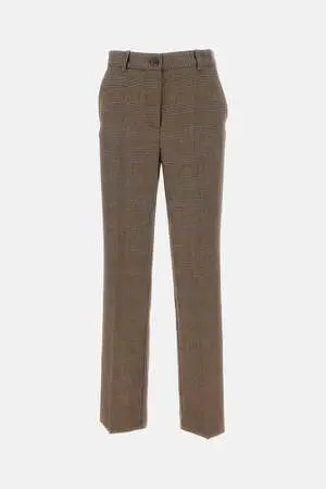 PAROSH Pantaloni A Quadri - Multicolore