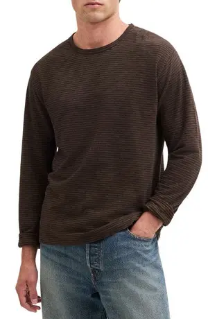 Madewell Long Sleeve Jacquard T-shirt - Stripe