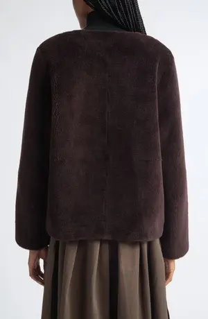 Sea Annie Genuine Shearling Coat