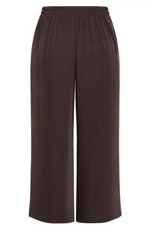 City Chic Jett Pleated Wide Leg Pants