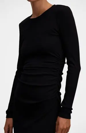 EVER NEW Ash Long Sleeve Minidress
