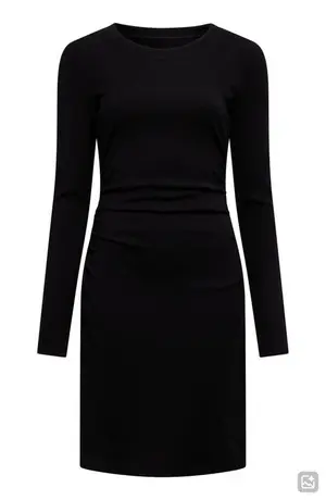 EVER NEW Ash Long Sleeve Minidress