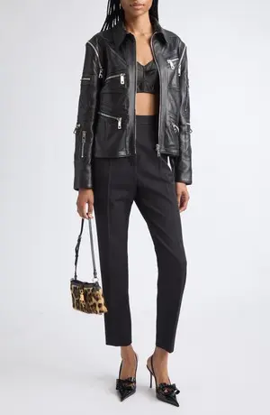 Dolce & Gabbana Nappa Leather Jacket