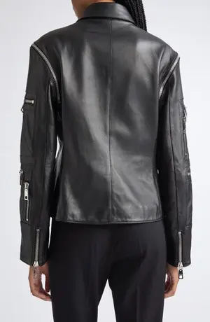 Dolce & Gabbana Nappa Leather Jacket