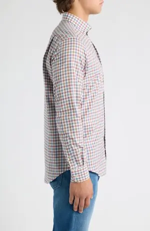 Johnnie-o Merced Checked Cotton Shirt - Ripple