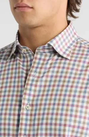 Johnnie-o Merced Checked Cotton Shirt - Ripple