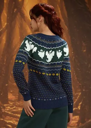 MODCLOTH Happy Hauntings Fair Isle Halloween Sweater