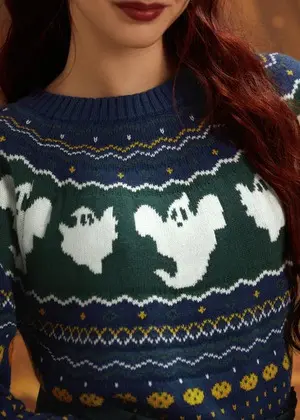 MODCLOTH Happy Hauntings Fair Isle Halloween Sweater