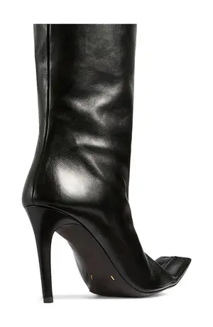 Khaite Marlene Square Toe Knee High Boot