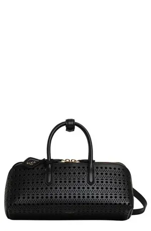 Alaïa Delta S Top Handle Leather Bag