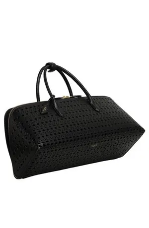 Alaïa Delta S Top Handle Leather Bag
