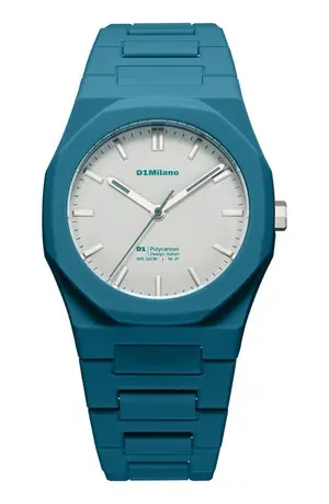D1 MILANO City Lights Polycarbon Bracelet Watch