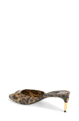 Dolce & Gabbana Keira Leather Mule