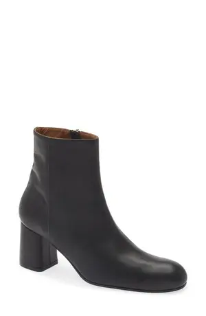 ATP ATELIER Miola Leather Bootie - Black