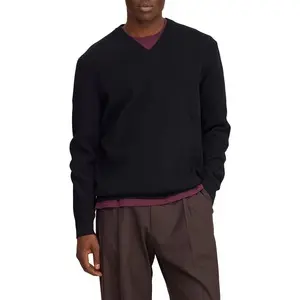 Nn07 Danny V-neck Sweater - Black