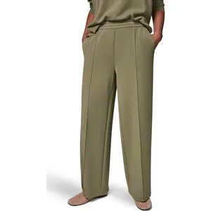 Donna Karan New York Jet Setter Mid Rise Wide Leg Pants