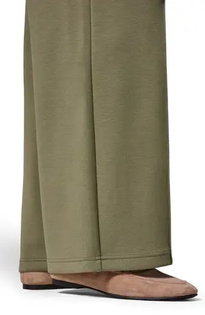 Donna Karan New York Jet Setter Mid Rise Wide Leg Pants