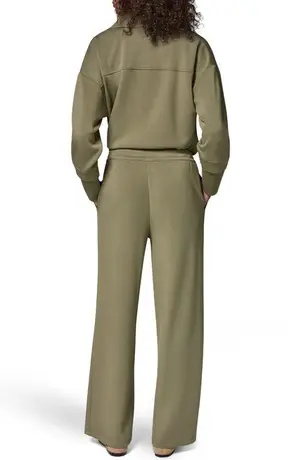 Donna Karan New York Jet Setter Mid Rise Wide Leg Pants