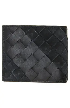 Bottega Veneta Intrecciato Leather Bifold Wallet