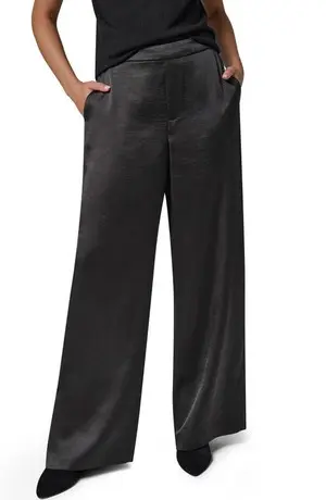 Donna Karan New York Wide Leg Pull On Pants