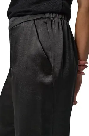Donna Karan New York Wide Leg Pull On Pants