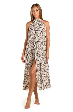 SUNSHINE 79 Island Serpent Midi Cover-up Dress