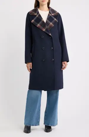 Bernardo Funnel Collar Coat