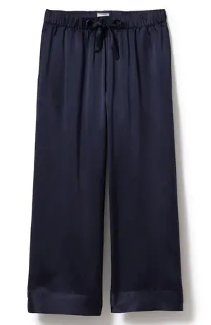 PETITE PLUME Olivia Silk Pajama Pants