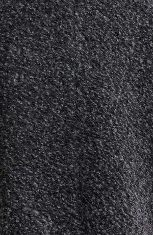 Eileen Fisher Round Neck Coat - Charcoal/ash