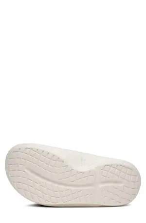 OOFOS Ooahh Slide Sandal - Chalk