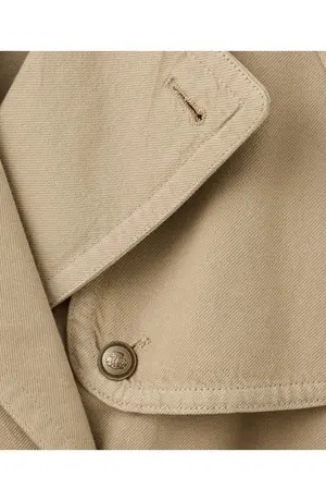 Mango Fitted Belted Trench Jacket