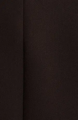 TAHARI ASL Military Double Breasted Coat - Espresso