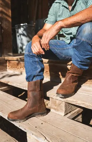 Blundstone Original Rigger Leather Boot - Teak