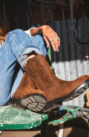 Blundstone Original Rigger Leather Boot - Teak