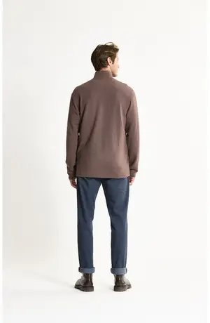 JACHS Soft Touch Fleece Full Zip - Chocolate