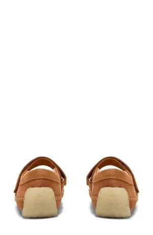 Clarks Tor Low Bar Mary Jane Flat - Ginger Suede