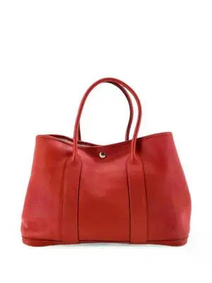 Hermès Garden Party Leather 36 Tote Bag - Orange