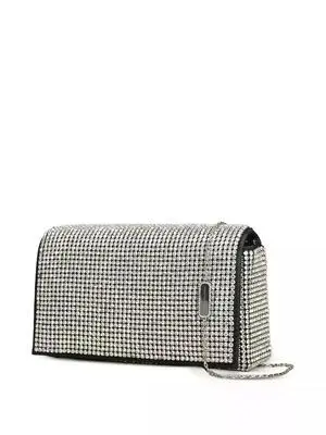 TWENTY FOURHAITCH Luniva Crystal-embellished Shoulder Bag