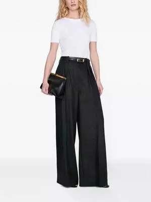 ANINE BING Lou Trousers Dark