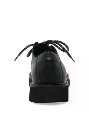 PAWELK'S Lace-up Leather Derby Shoes
