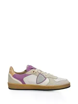 Philippe Model Leather Low-top Sneakers - Neutrals