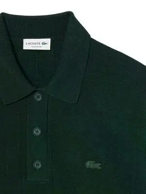 Lacoste Cable-knit Short-sleeve Polo Shirt