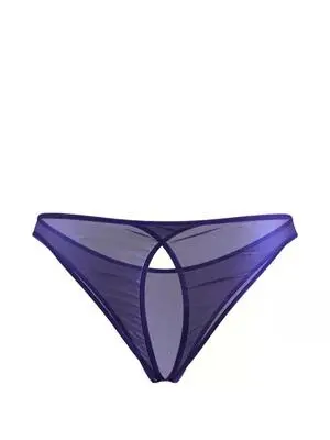 SCANDALE Show Me More Cut-out Briefs - Purple